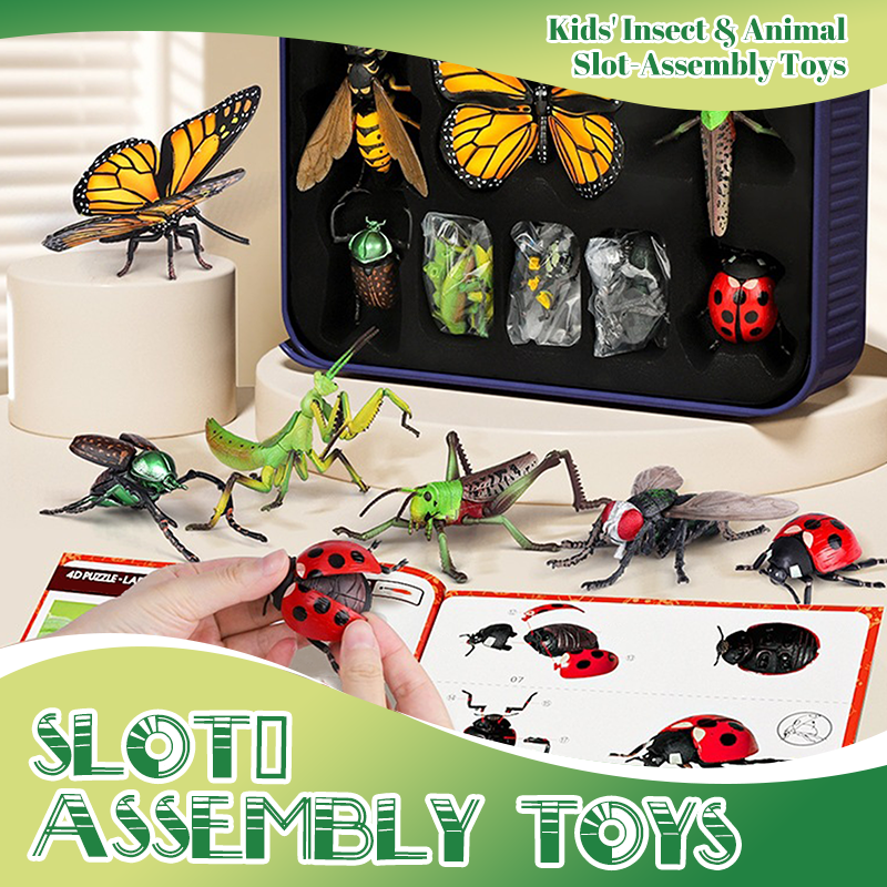 🎄 Kerst Magische Insecten Bouwset - Knutsel Je Eigen Feestdieren! 🐞🦌 ...